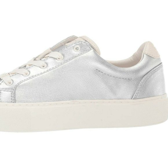 UGG | Shoes | Ugg Womens Sneakers Zilo Metallic Silver Gary Sneaker ...